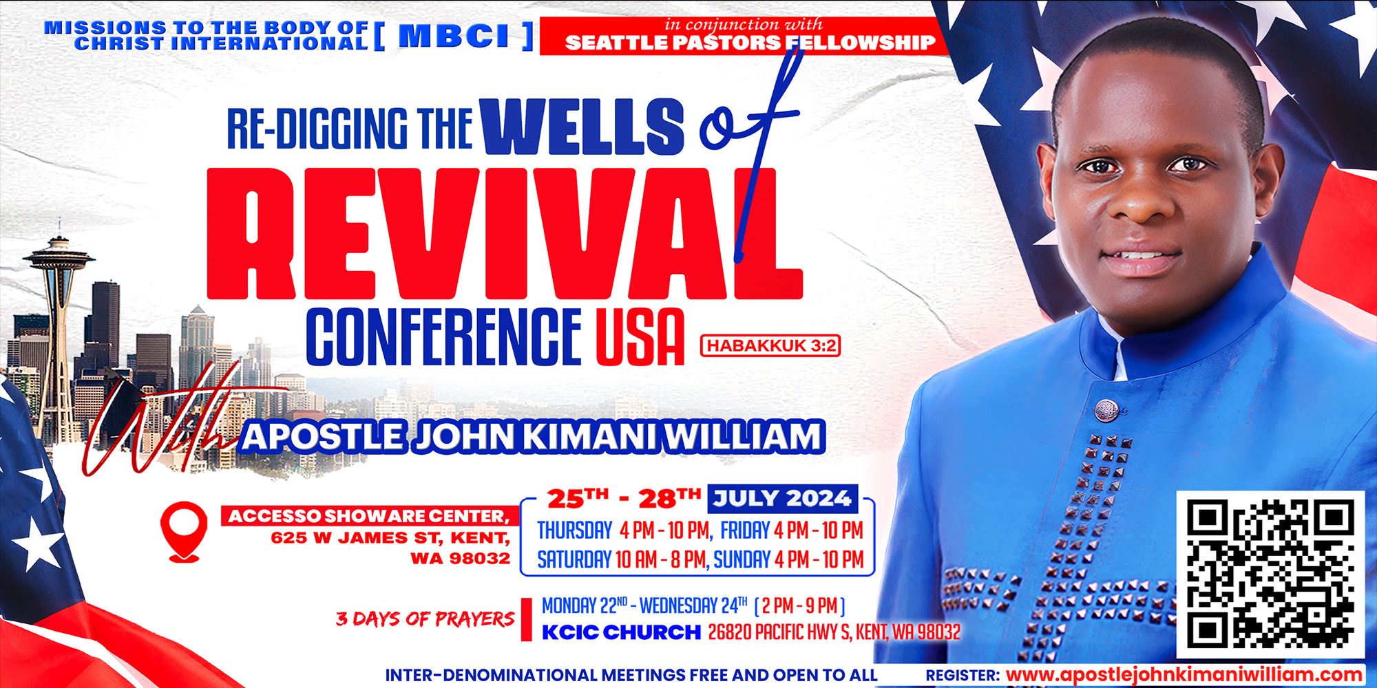 Re-Digging the Wells of Revival Conference USA