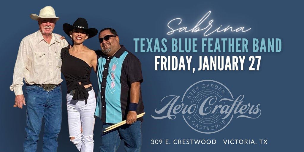Sabrina Texas Blue Feather Band LIVE