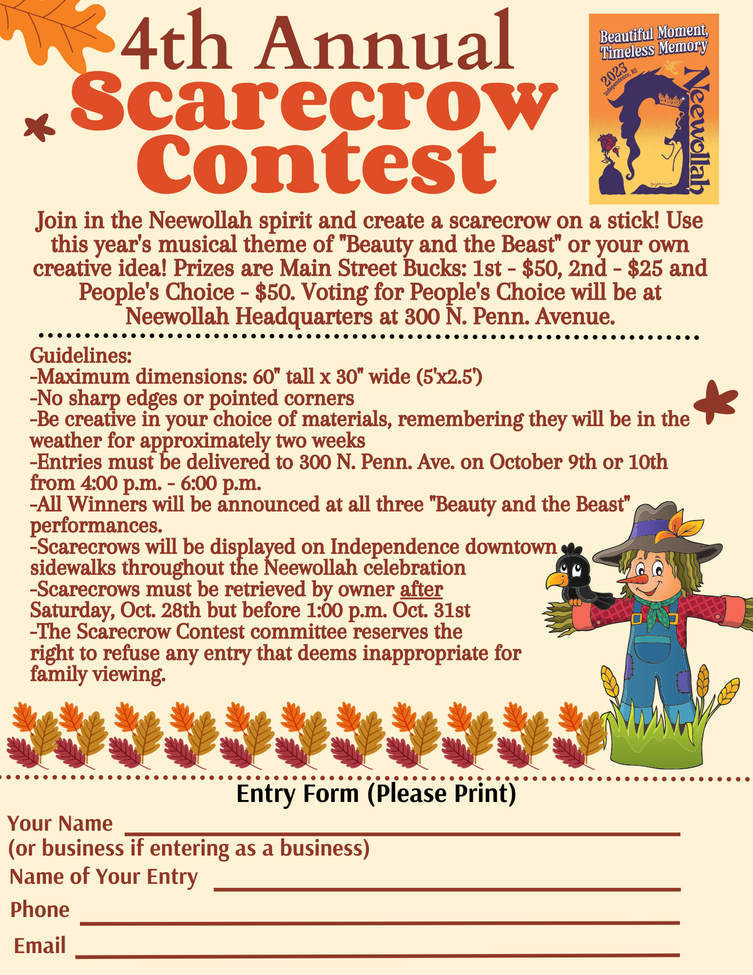 Scarecrow Contest