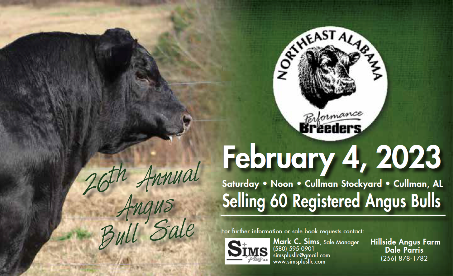 Northeast Alabama Performance Breeders Angus Bull Test