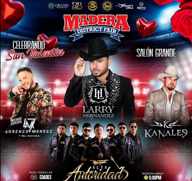 Celebrate Valentines Day at Madera Fair