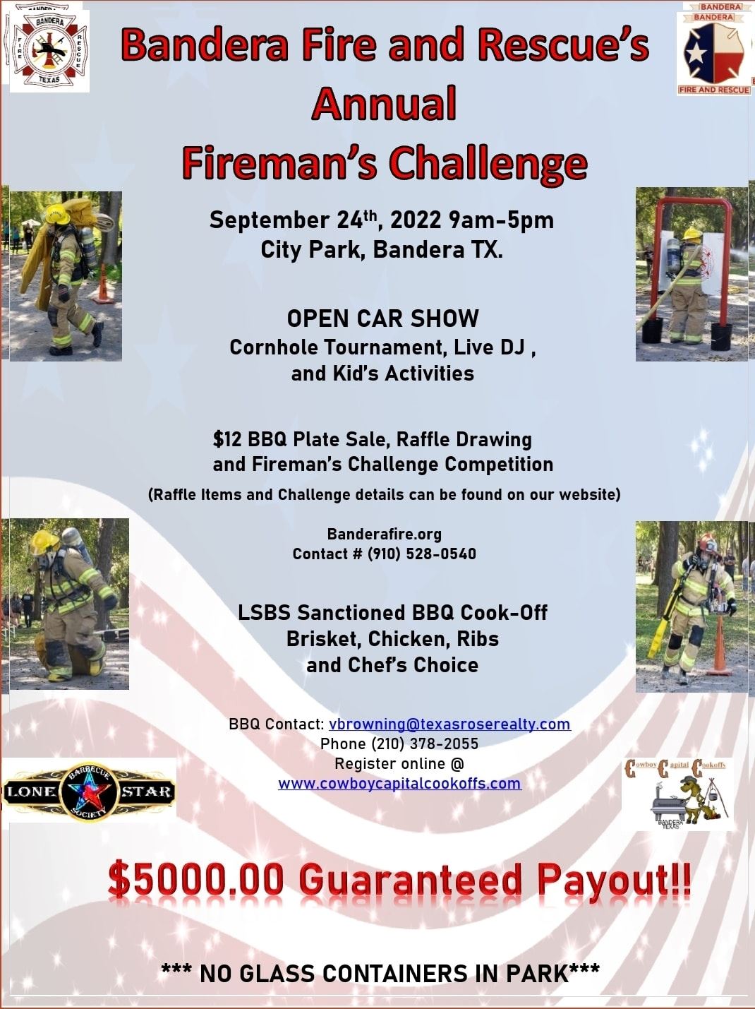 Bandera Fire & Rescue's Annual Fireman's Challenge