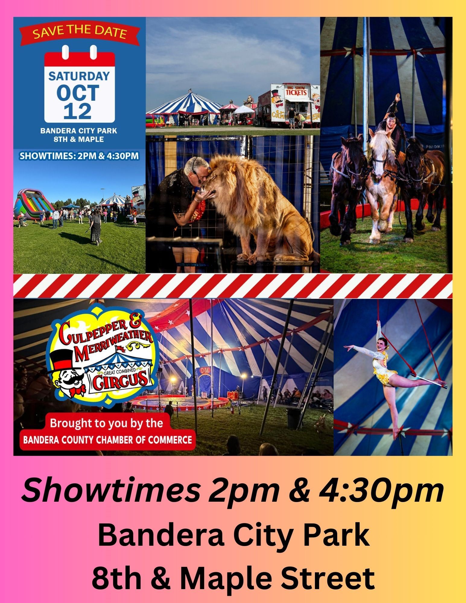 Culpepper Circus in Bandera City Park