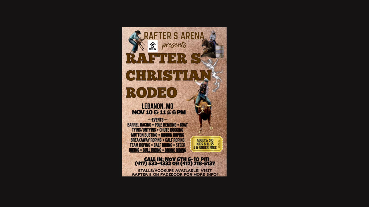 Rafter S Christian Rodeo