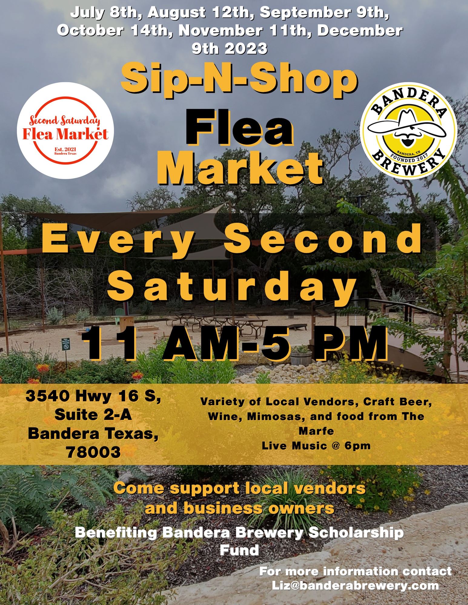 SIP-N-SHOP AT BANDERA BREWERY