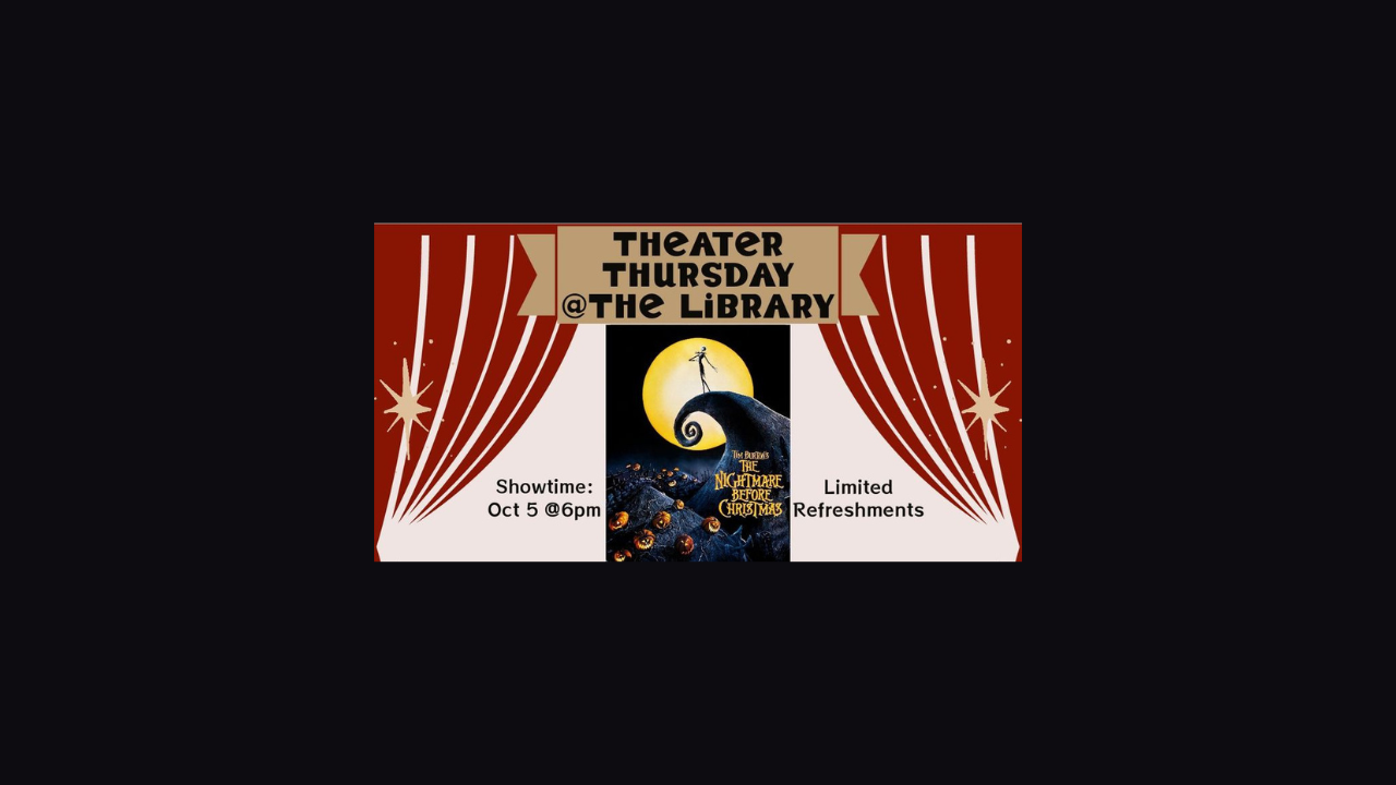 Theater Thursday at the Library