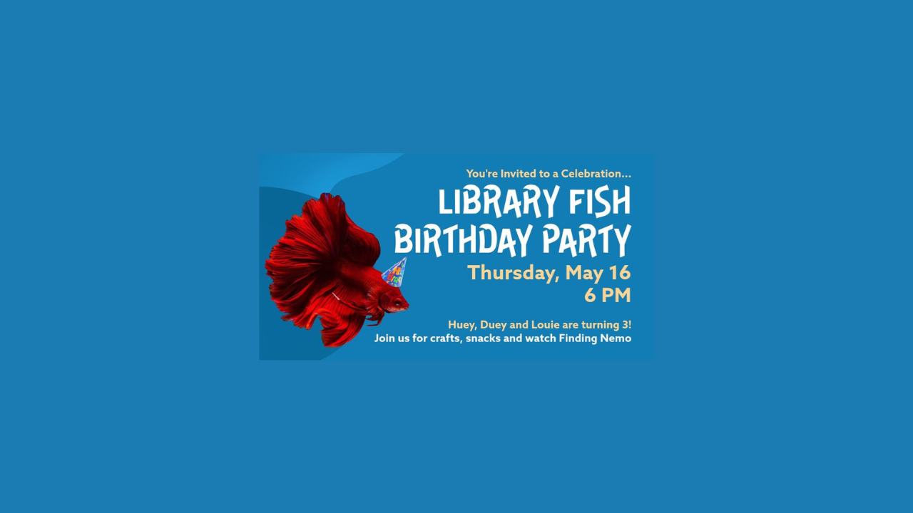 Library Fish Birthday Party
