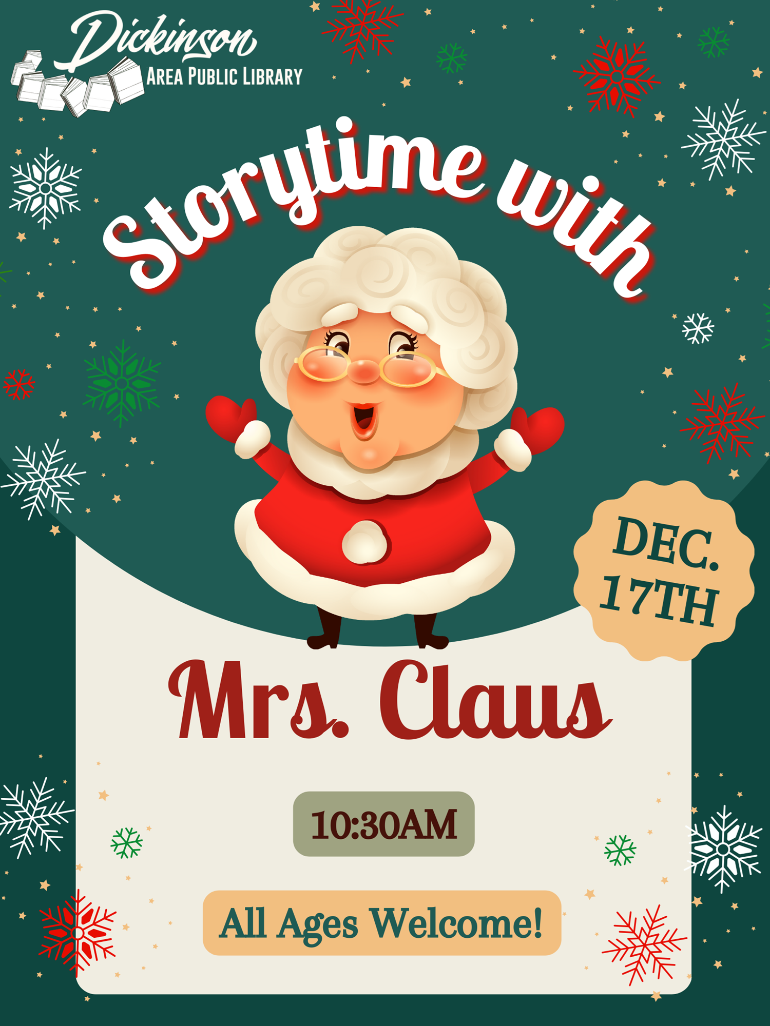 Storytime with Mrs. Claus