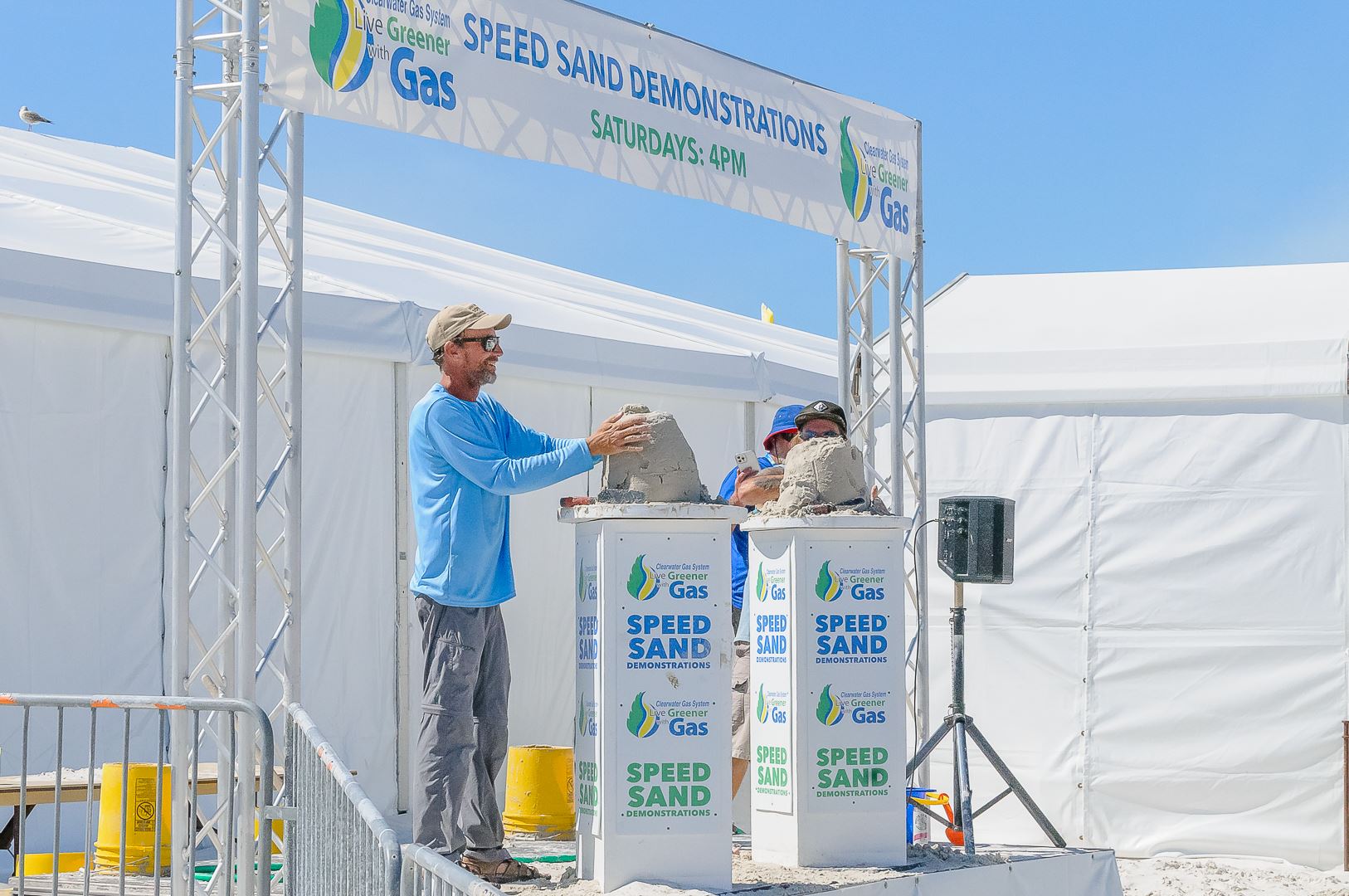 Clearwater Gas Speed Sand Demonstrations
