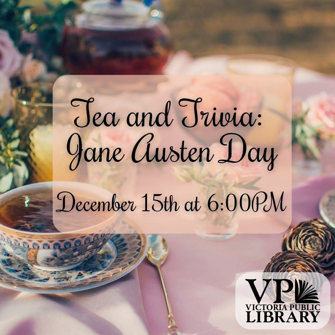 Tea and Trivia: Jane Austen Day