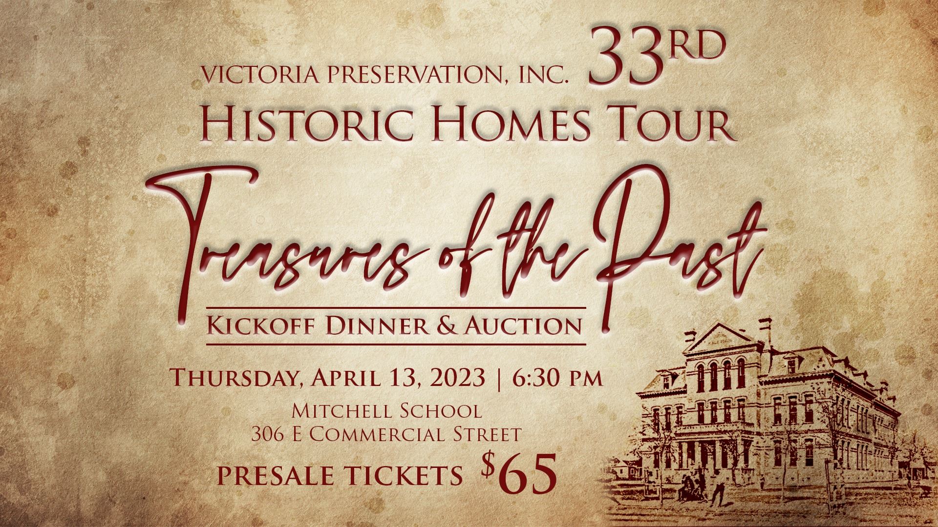 Historic Home Tour Kickoff Dinner & Auction