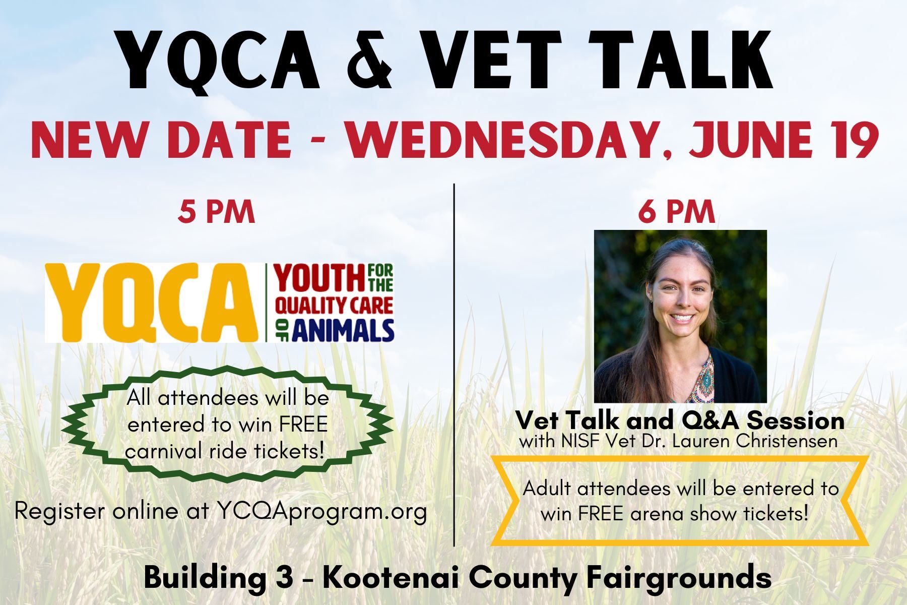 YQCA & Vet Talk