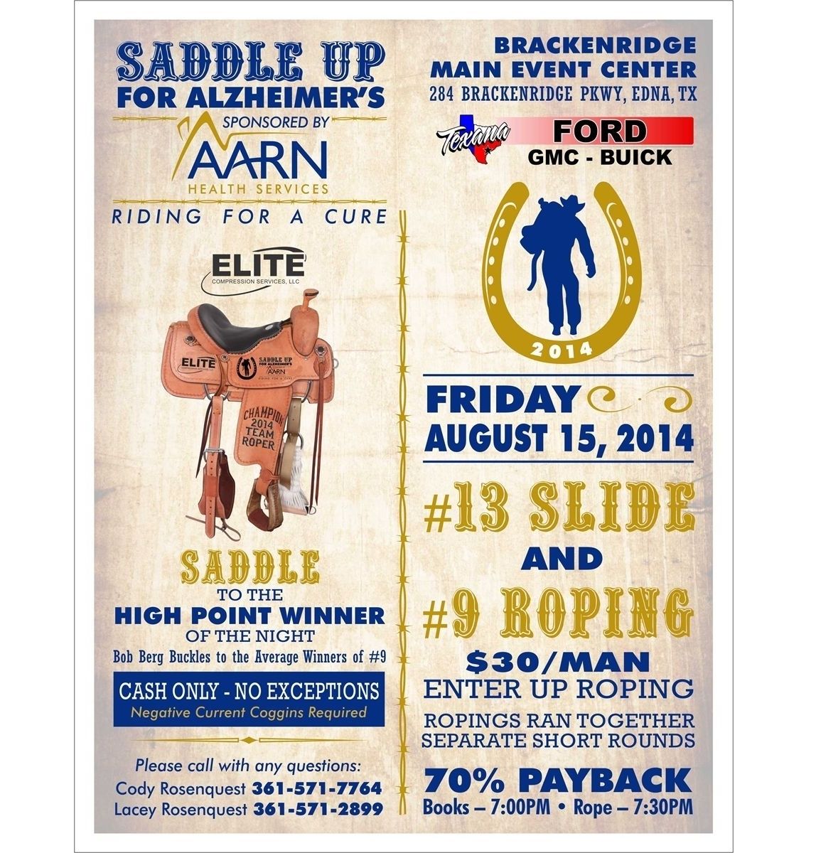 AARN "Saddle Up for Alzheimer's"