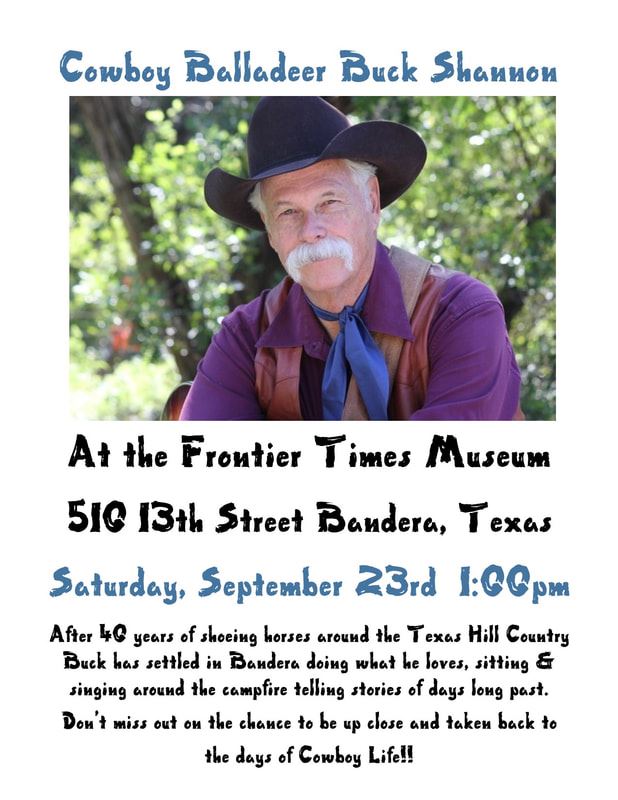 Cowboy Balladeer Buck Shannon