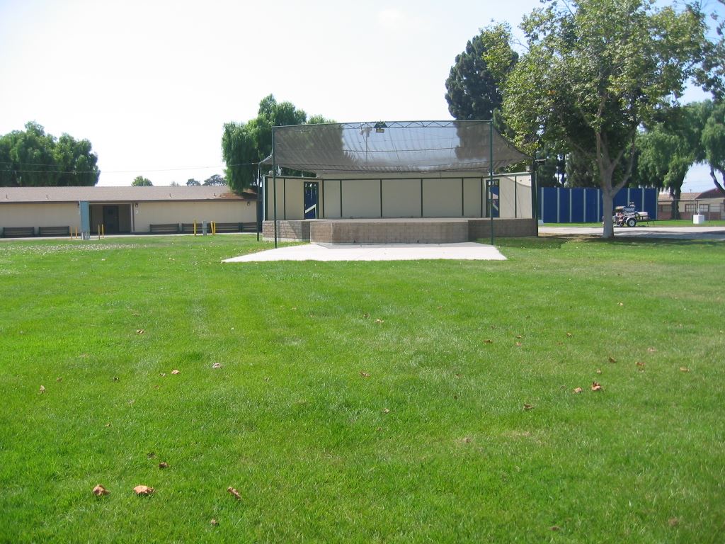 Outdoor Stage And Grass Areas