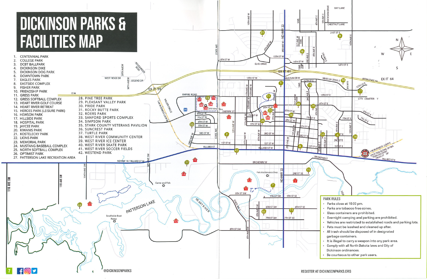 Dickinson, ND | City Parks & Trails