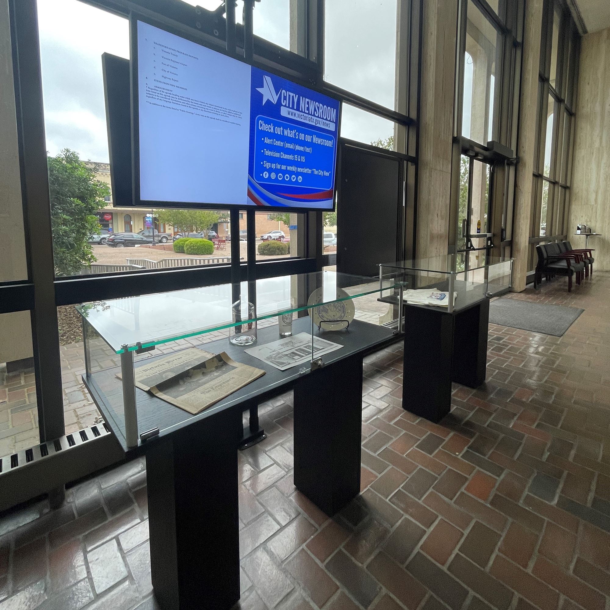 Victoria History City Hall Displays