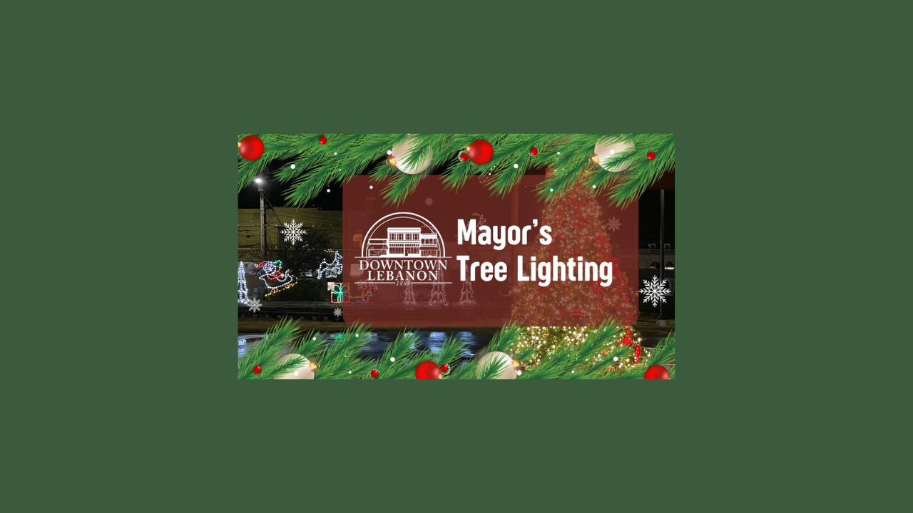 Mayor's Tree Lighting Ceremony