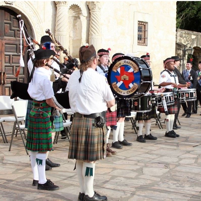 Tartan Day at the Alamo