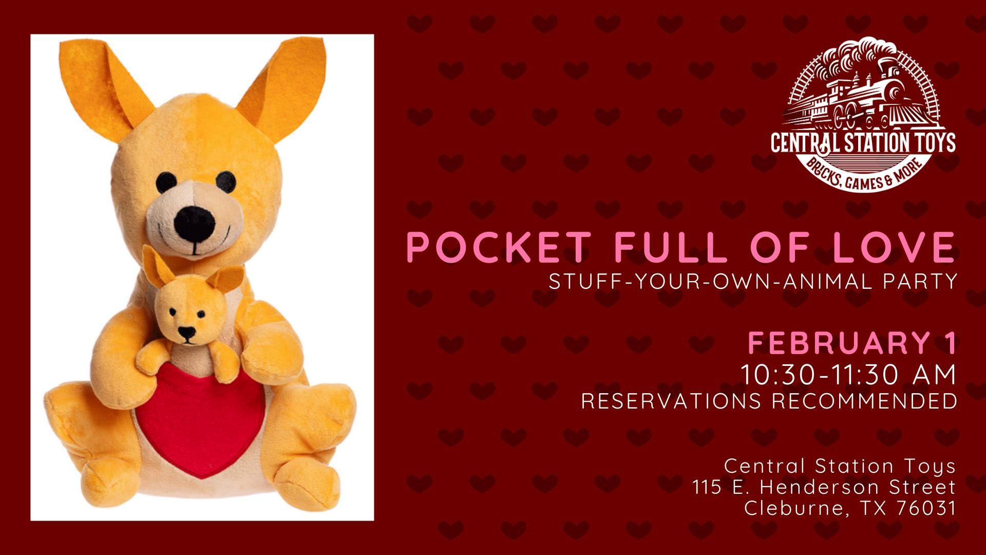 Central Station Toys presents "Pocket Full of Love"