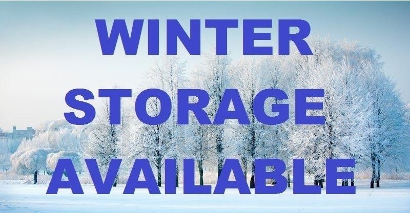 Winter Storage Available